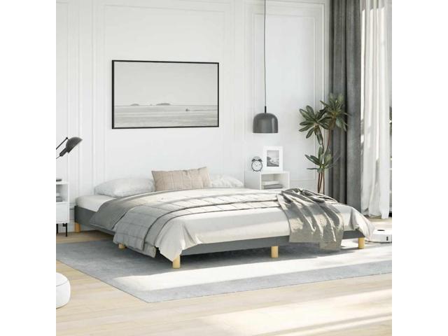 Click here for vidaXL California King Size Bed Frame with Plywood... prices