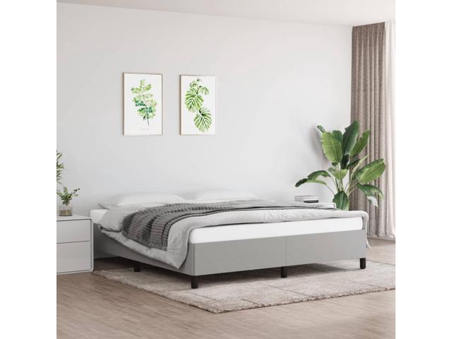 Click here for vidaXL California King Size Bed Frame with Plywood... prices