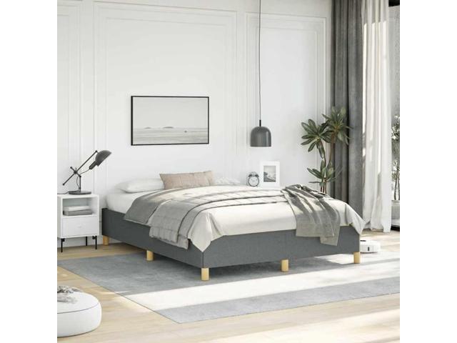Click here for vidaXL Queen Size Bed Frame with Plywood Slats  Pl... prices