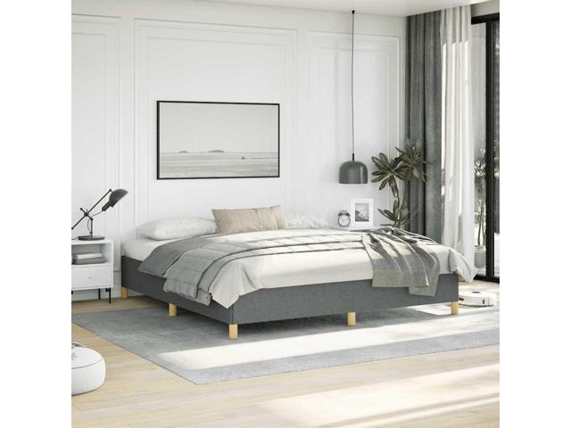 Click here for vidaXL King Size Bed Frame with Plywood Slats  Pla... prices