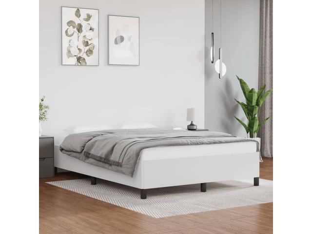 Click here for vidaXL Full Size Bed Frame with Plywood Slats  Pla... prices
