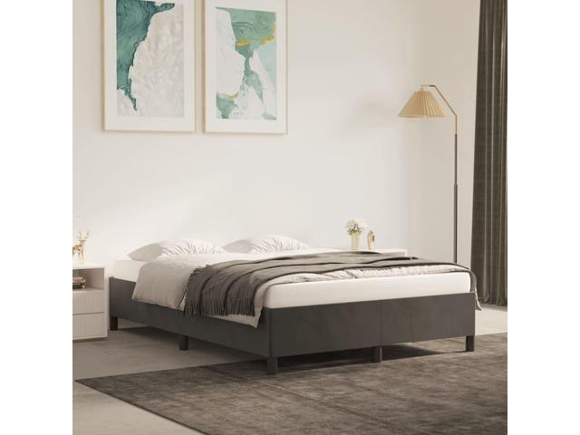 Click here for vidaXL Queen Size Bed Frame with Plywood Slats  Pl... prices