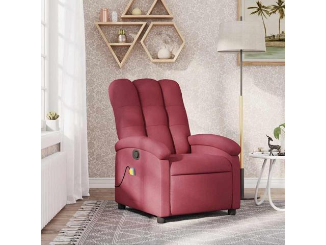 Click here for vidaXL Massage Recliner Chair for Adults  Single T... prices