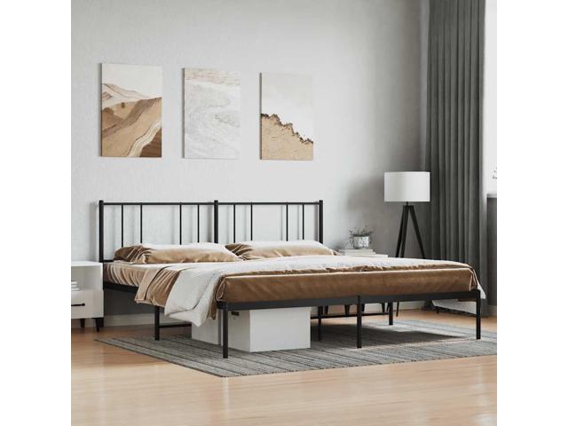 Click here for vidaXL 12 Inch California King Metal Bed Frame wit... prices