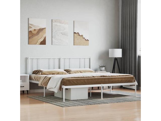 Click here for vidaXL 12 Inch California King Metal Bed Frame wit... prices