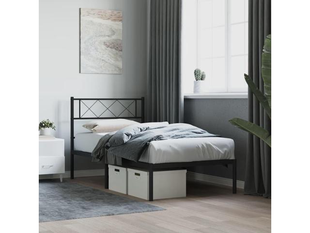 Click here for vidaXL 12 Metal Twin XL Bed Frames with Headboard... prices