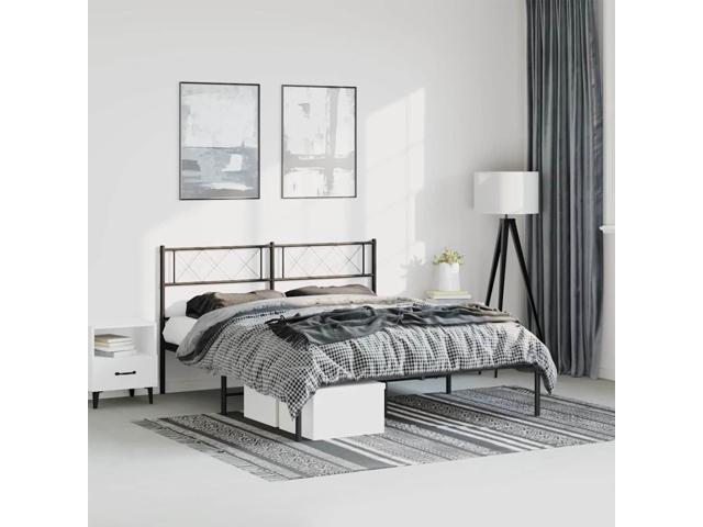 Click here for vidaXL 12 Metal Queen Bed Frames with Headboard  P... prices