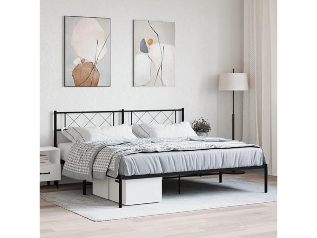 Click here for vidaXL 12 California King Metal Bed Frames with He... prices