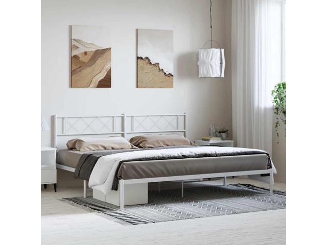 Click here for vidaXL 12 California King Metal Bed Frames with He... prices