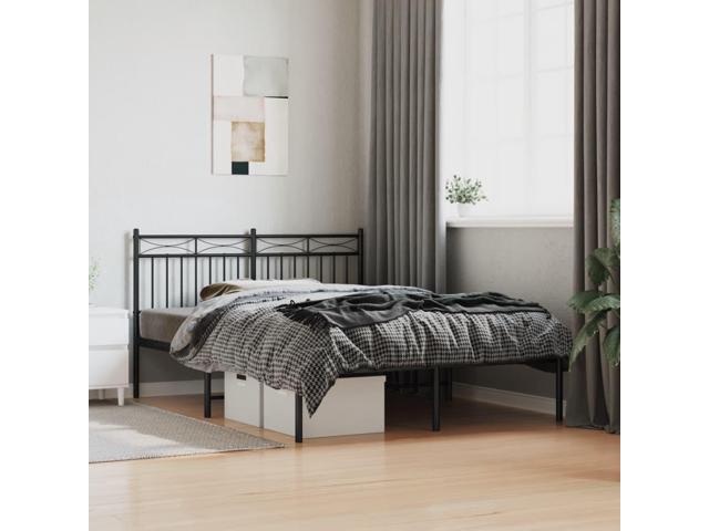 Click here for vidaXL 11 Metal Full Bed Frames with Headboard  Pl... prices