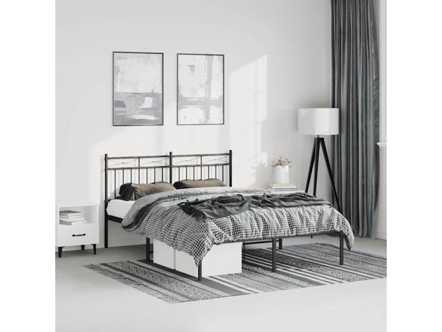 Click here for vidaXL 11 Metal Queen Bed Frames with Headboard  P... prices
