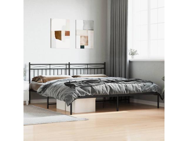 Click here for vidaXL 11 King Metal Bed Frames with Headboard  Pl... prices