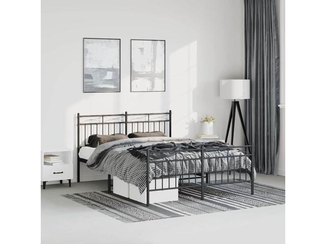 Click here for vidaXL 11 Metal Queen Bed Frames with Headboard an... prices