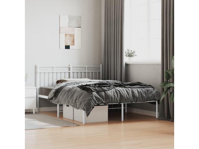 Click here for vidaXL 11 Metal Full Bed Frames with Headboard  Pl... prices