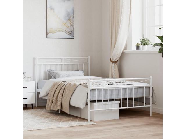 Click here for vidaXL 11 Metal Twin XL Bed Frames with Headboard... prices