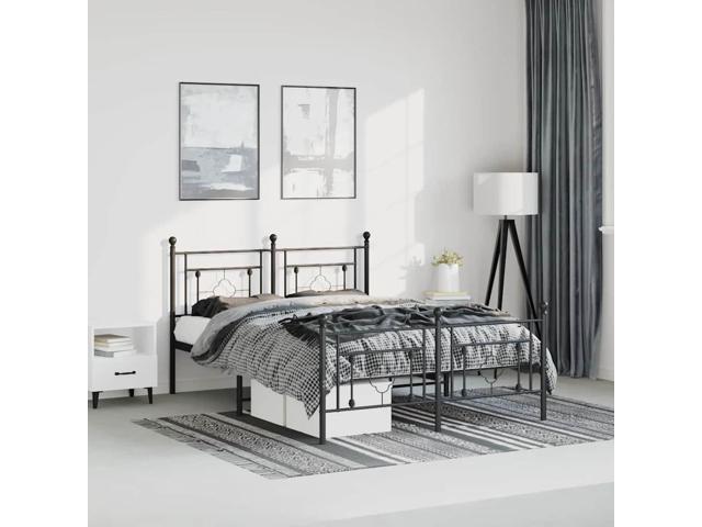 Click here for vidaXL 10 Metal Queen Bed Frames with Headboard an... prices