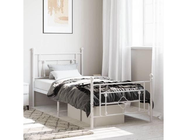 Click here for vidaXL 10 Metal Twin XL Bed Frames with Headboard... prices