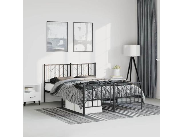 Click here for vidaXL 12 Metal Queen Bed Frames with Headboard an... prices