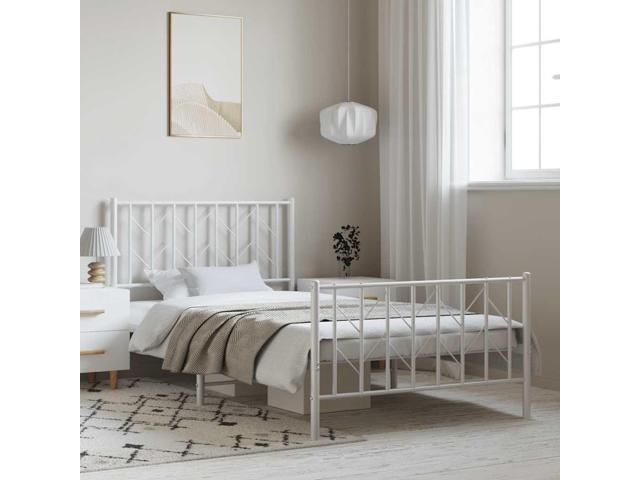 Click here for vidaXL 12 Metal Twin XL Bed Frames with Headboard... prices