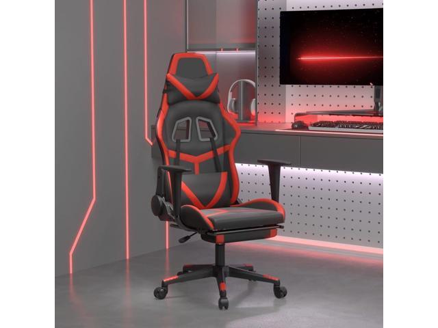 Click here for vidaXL Massage Gaming Chair with Footrest and Head... prices