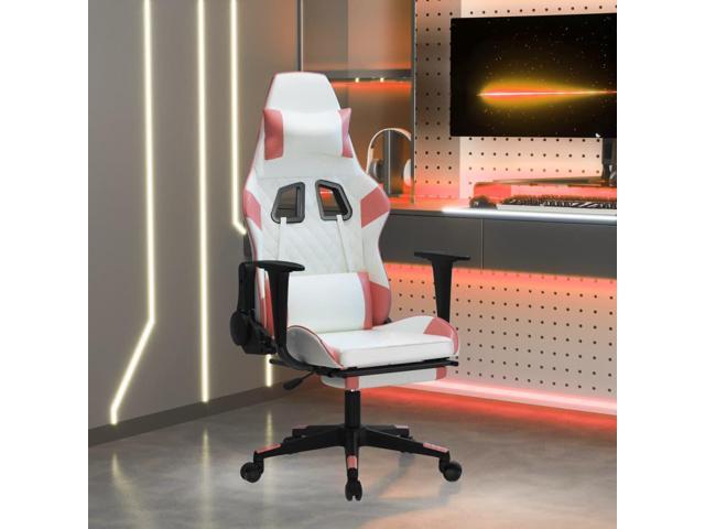Click here for vidaXL Massage Gaming Chair with Footrest and Head... prices