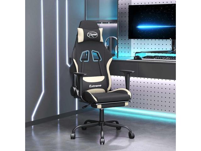 Click here for vidaXL Massage Gaming Chair with Footrest and Head... prices