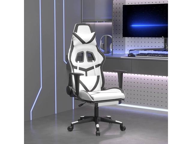 Click here for vidaXL Massage Gaming Chair with Footrest and Head... prices