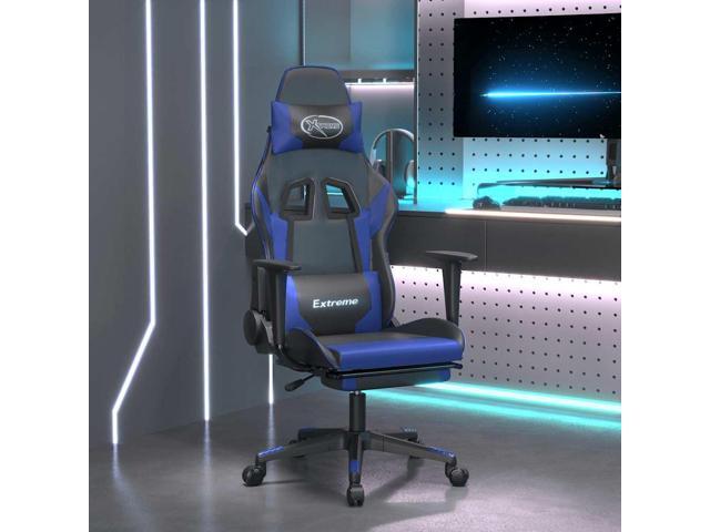 Click here for vidaXL Massage Gaming Chair with Footrest and Head... prices