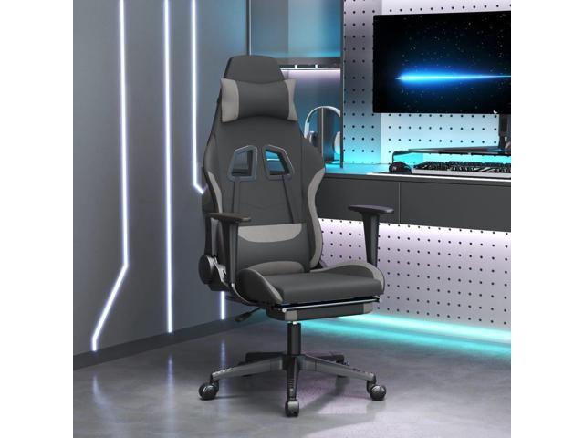 Click here for vidaXL Massage Gaming Chair with Footrest and Head... prices