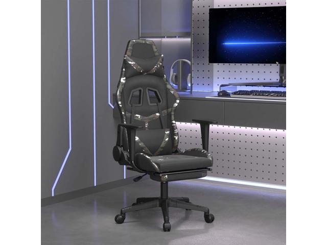 Click here for vidaXL Massage Gaming Chair with Footrest and Head... prices