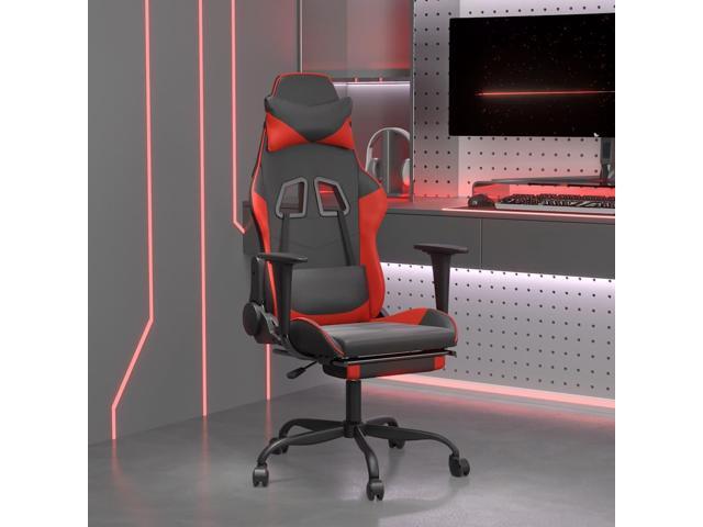 Click here for vidaXL Massage Gaming Chair with Footrest and Head... prices