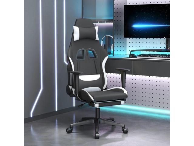 Click here for vidaXL Massage Gaming Chair with Footrest and Head... prices