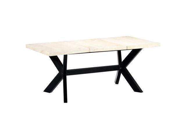 Click here for vidaXL Solid Mango Wood Dining Table 70.9 Kitchen... prices