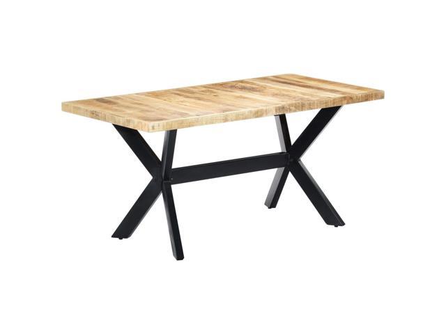 Click here for vidaXL Solid Rough Mango Wood Dining Table 63 Kitc... prices