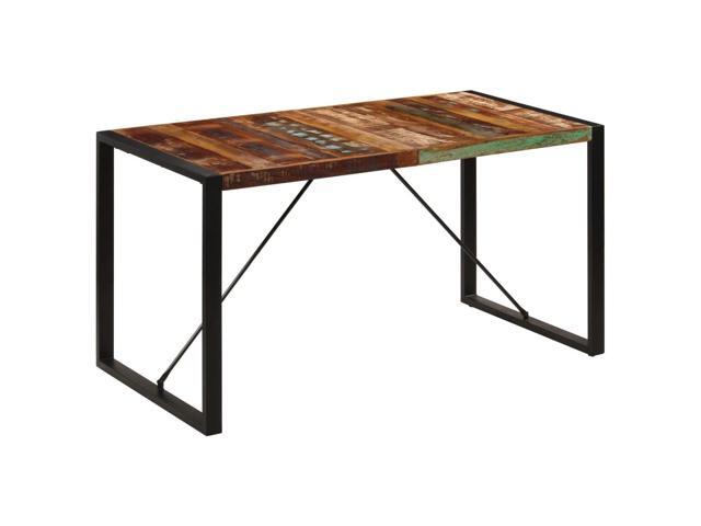 Click here for vidaXL Dining Table 55.1x27.6x29.5 Solid Reclaimed... prices