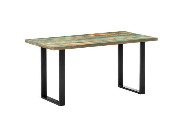 Click here for vidaXL Dining Table 63x31.5x29.5 Solid Reclaimed W... prices