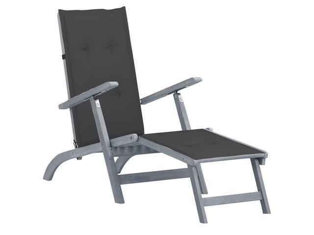 Click here for vidaXL Deckchair Patio Lounge Chair Folding Sunbed... prices