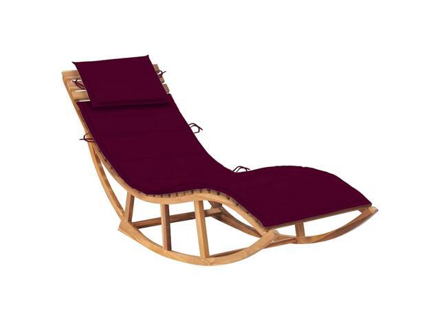 Click here for vidaXL Daybed Rocking Sun Lounger with Cushion for... prices