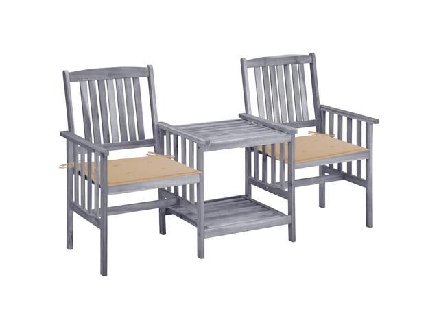 Click here for vidaXL Patio Chair Outdoor Chair with Tea Table an... prices