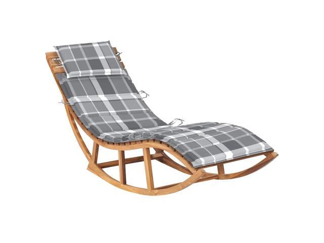 Click here for vidaXL Daybed Rocking Sun Lounger with Cushion for... prices