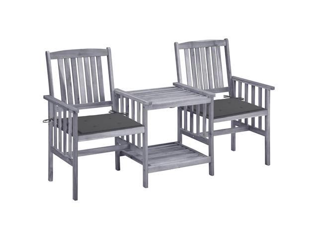 Click here for vidaXL Patio Bistro Set Table and Chairs Conversat... prices
