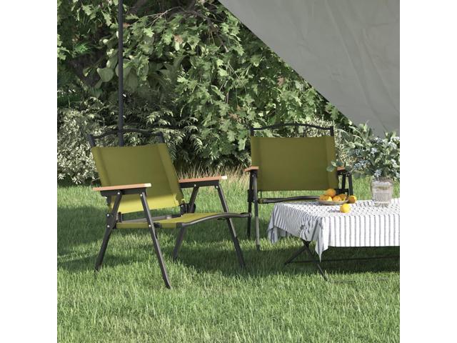 Click here for vidaXL Camping Chair 2 Pcs Outdoor Folding Camping... prices