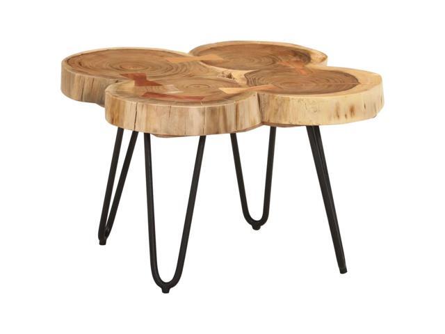 Click here for vidaXL Coffee Table Side Table with Metal Legs 4 T... prices