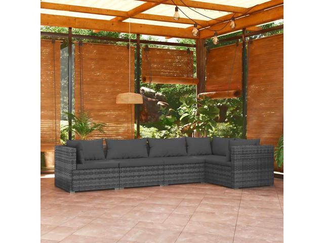 Click here for vidaXL Patio Lounge Set Outdoor Sectional Sofa Set... prices