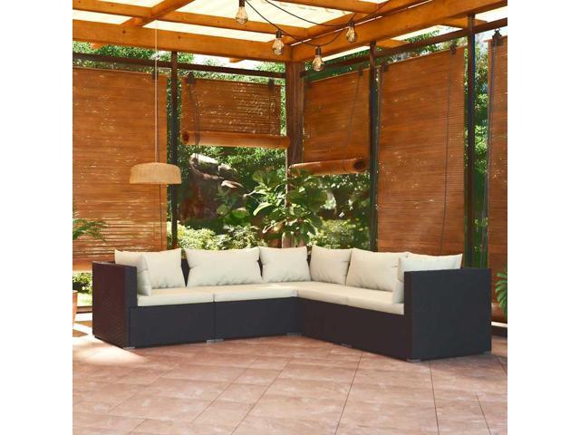 Click here for vidaXL Patio Lounge Set Outdoor Sectional Sofa Set... prices