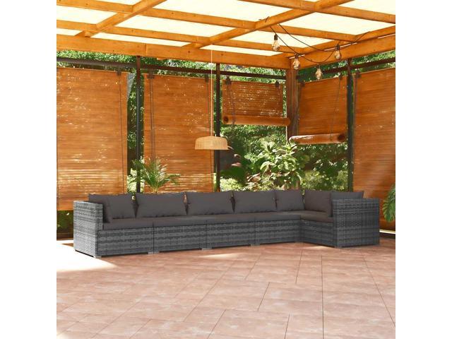 Click here for vidaXL Patio Lounge Set Outdoor Sectional Sofa Set... prices