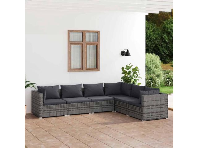 Click here for vidaXL Patio Lounge Set Outdoor Sectional Sofa Set... prices