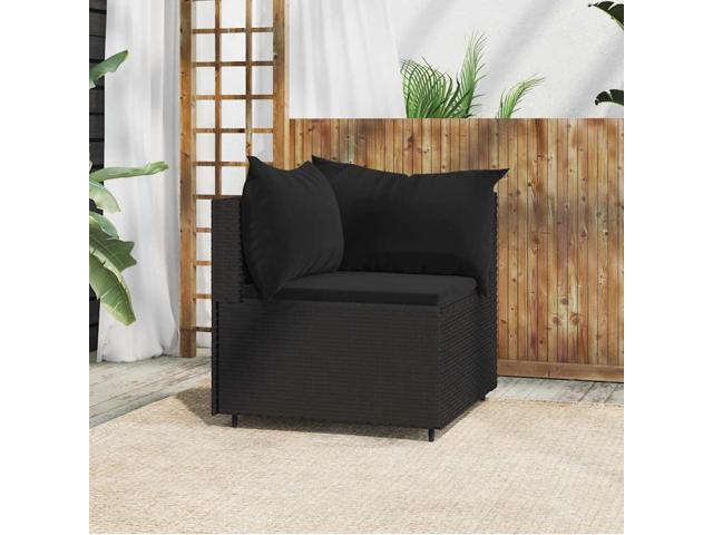 Click here for vidaXL Patio Furniture Wicker Outdoor Sofa with Cu... prices