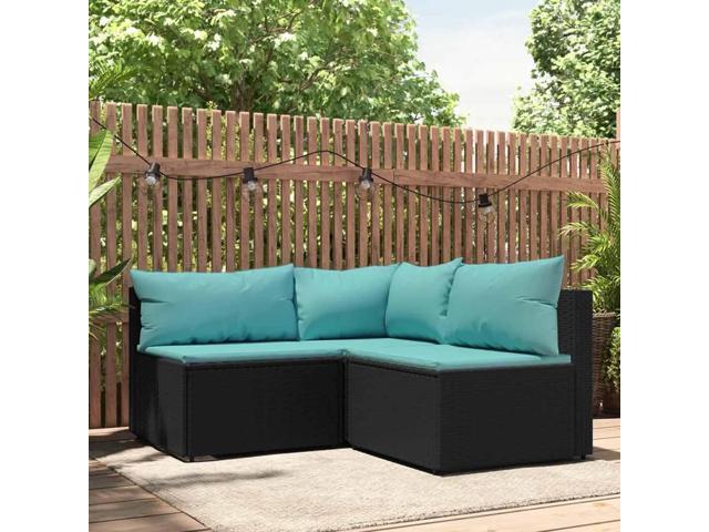 Click here for vidaXL Patio Furniture Set 3 Piece Lounge Set with... prices