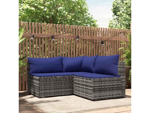 Click here for vidaXL Patio Furniture Set 3 Piece Lounge Set with... prices